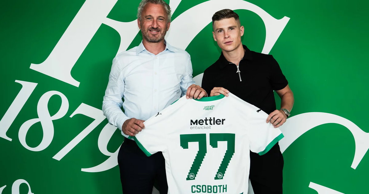 Csoboth Kevin a svájci FC St. Gallenhez igazolt • Magyarvalogatott.hu
